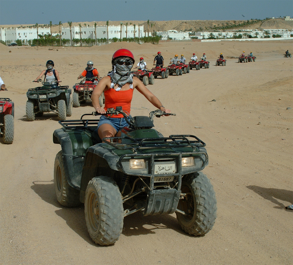 Quad bikes safari with Turkish bath excursion